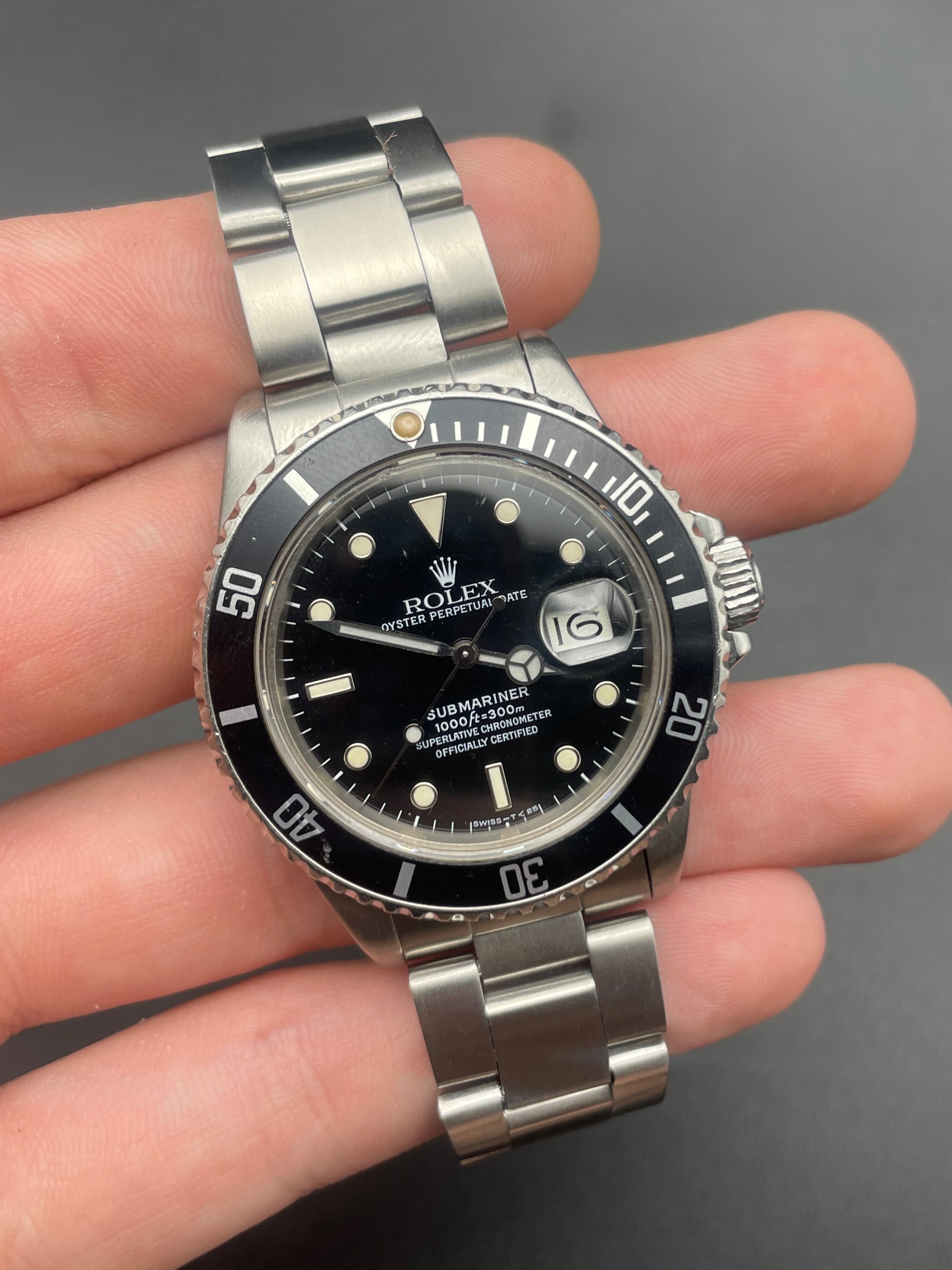 Rolex Submariner 16800 – QC Timepieces