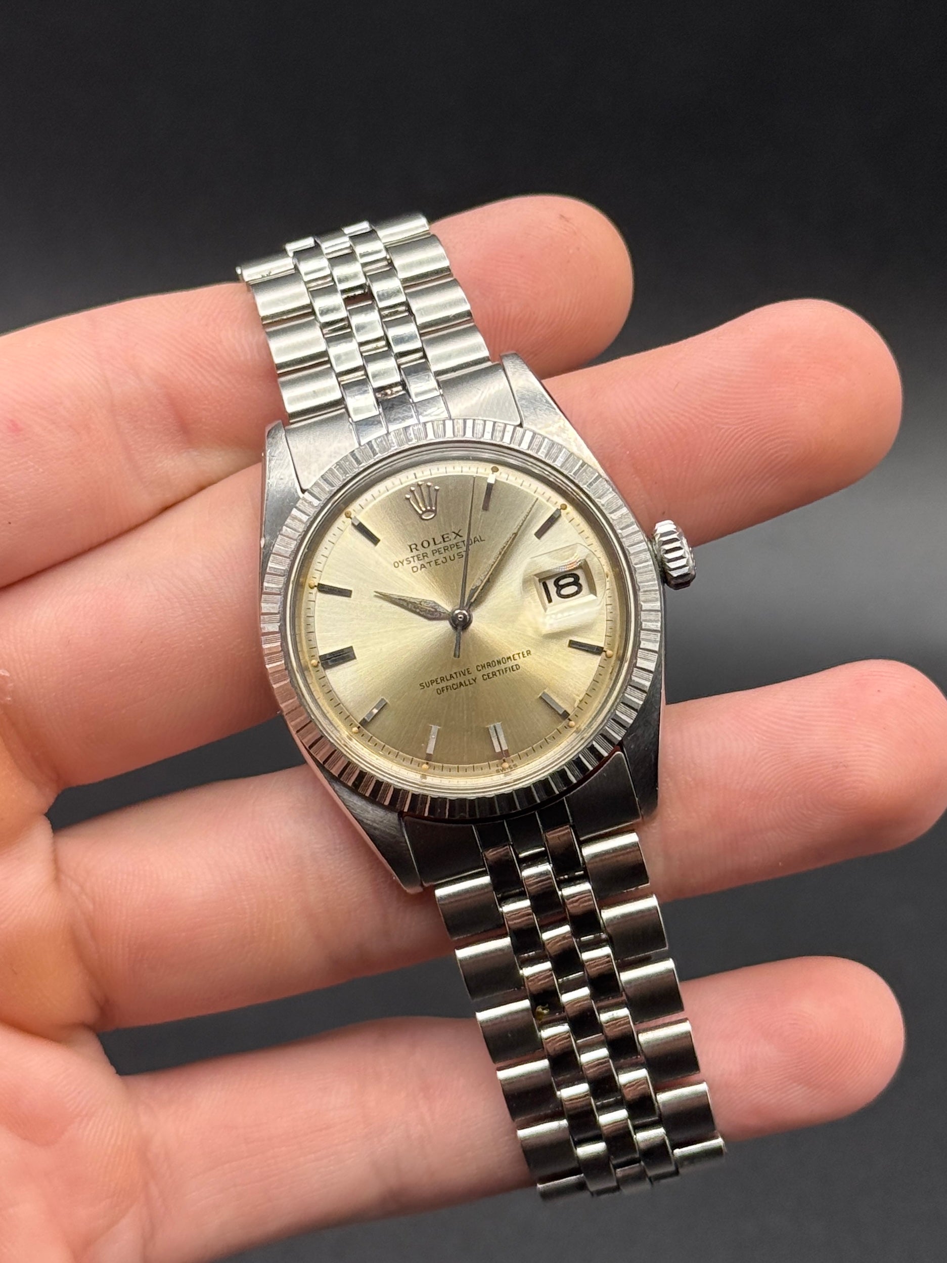Rolex DateJust 1603 1M Serial Watch Only – QC Timepieces